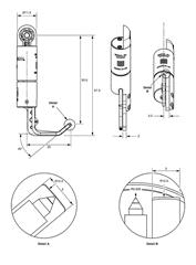 Technical drawing: SFM-B5 dimension image
