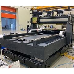 Stage for automatic optical inspection (AOI) of flat panel displays (FPD)