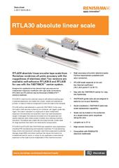 Data sheet: RTLA30 absolute linear scale