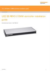 Installation guide: UCC S5 REVO-2 CMM controller