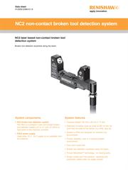 Data sheet: NC2 non-contact broken tool detection system