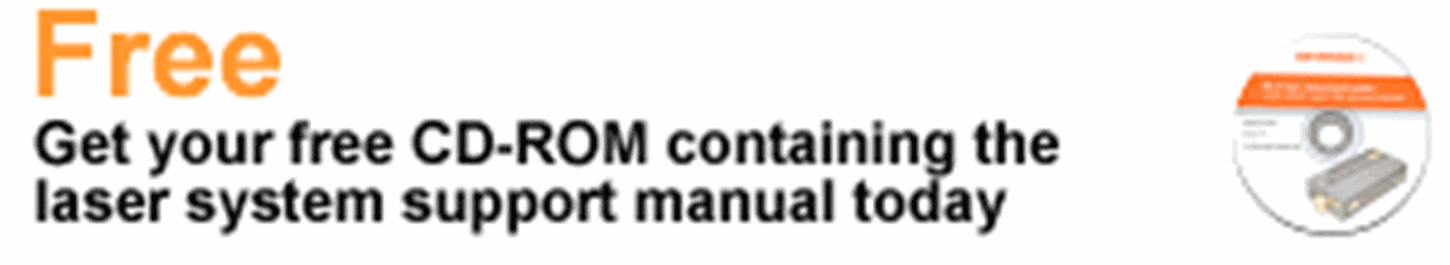 Laser support CD banner