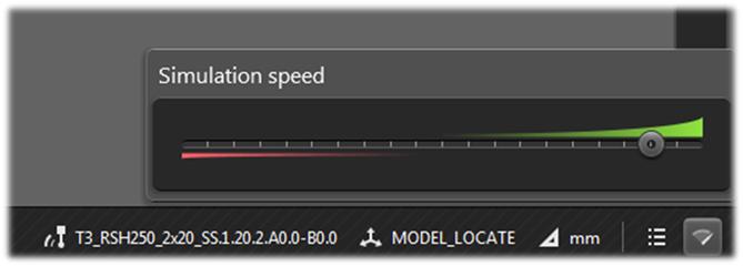 MODUS 2 - CMM simulation speed