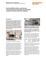 Application note: SCA geological application note - meteor and clinker