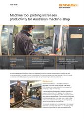 Case study: Machine tool probing increases productivity for Australian ...
