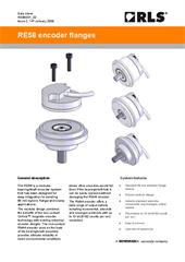 Data sheet: RE58 encoder flanges