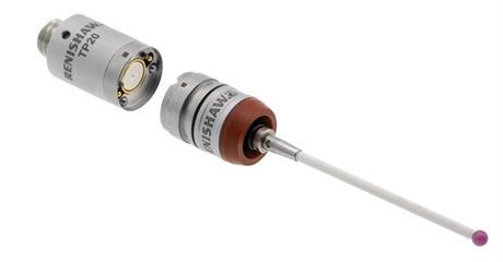 TP20 probe body with extended force module (EF) and stylus