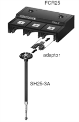 RSP3 stylus holder changing with the FCR25 rack