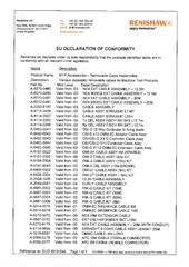 Declaration of conformity: MTP Accessories - Removable Cable Assemblies ...