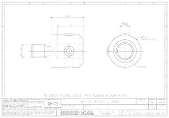 Technical drawing: A-2054-4657