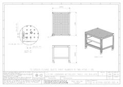 Product R-TMS-4735-1-20, 1/4-20 plate metrology fixturing table, frame ...