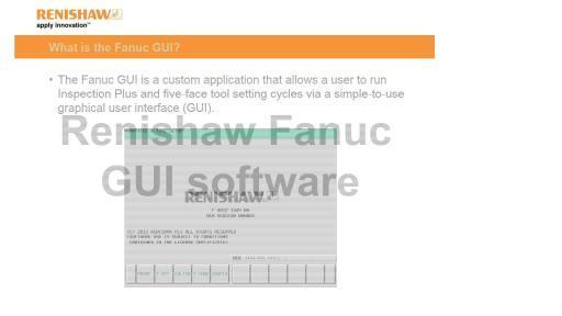 Video: Renishaw Fanuc GUI