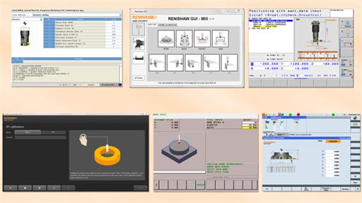 Renishaw GUIs for CNC machine tools