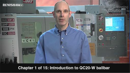 Getting started with QC20-W ballbar. Chapter 1 of 15: Introduction to QC20-W ballbar